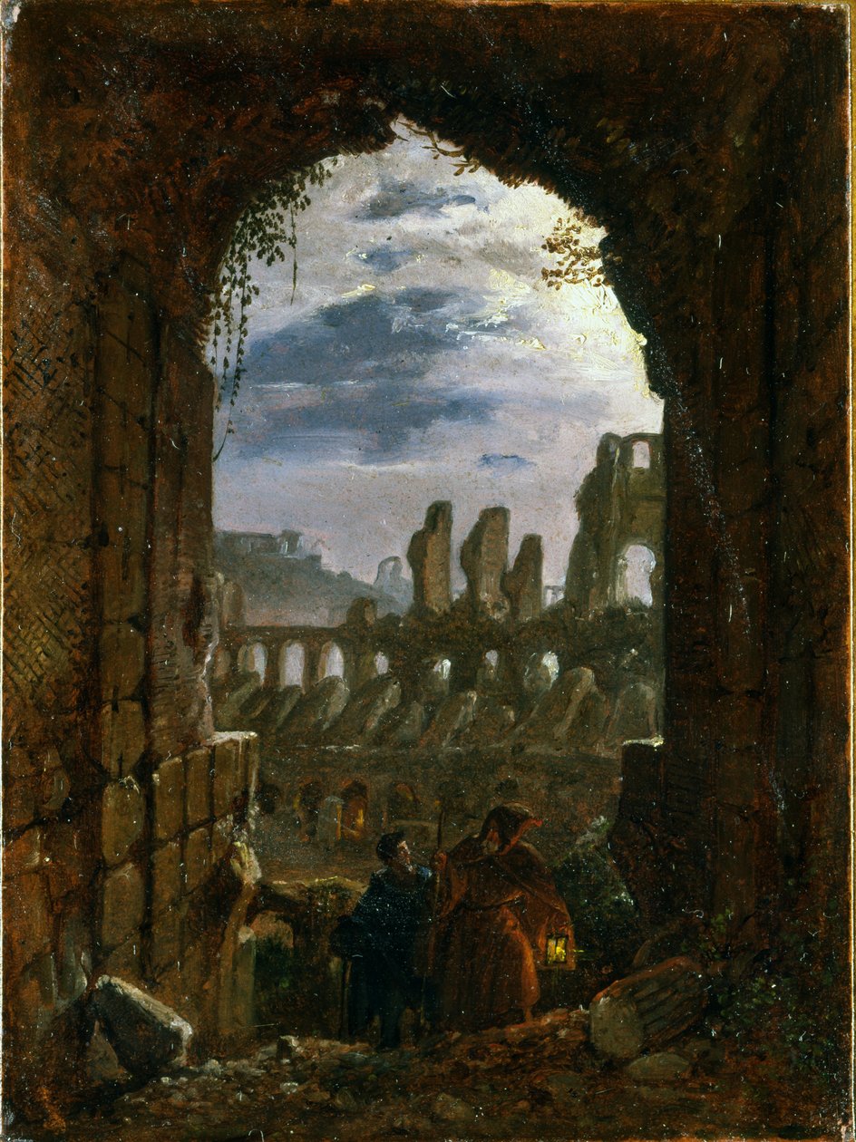 The Colosseum by Moonlight by Franz Ludwig Catel