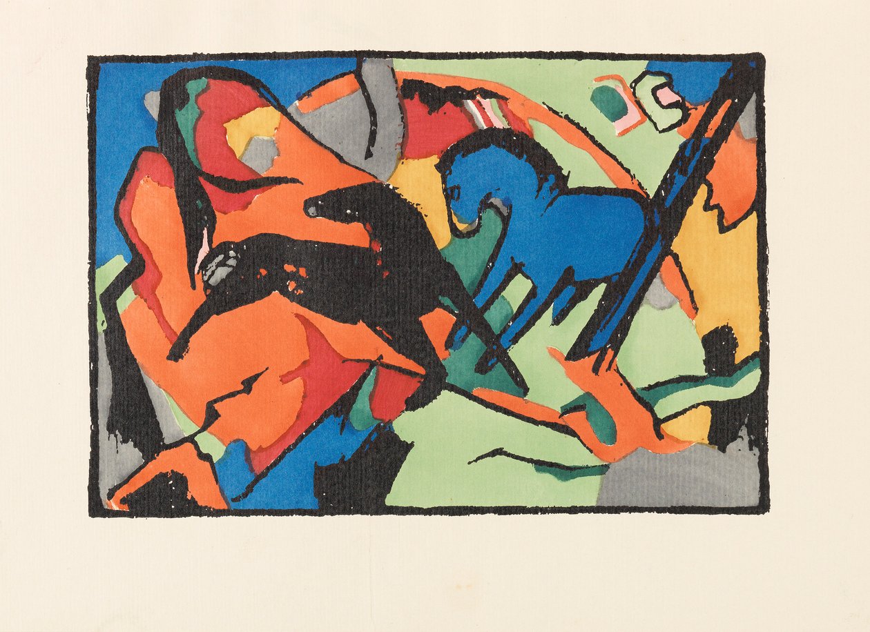 The Blue Rider by Franz Marc: Buy fine art print