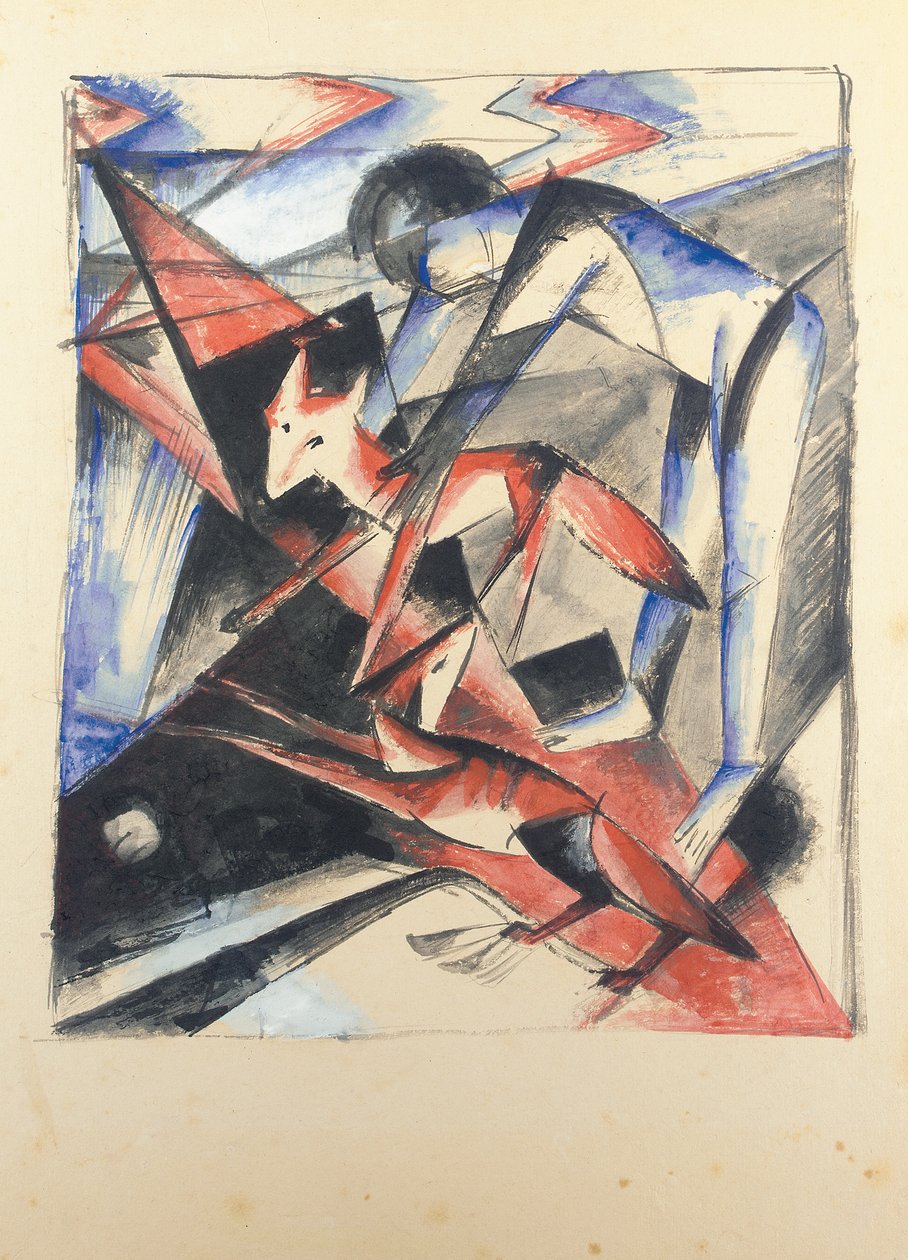 Noah and the Fox by Franz Marc: Buy fine art print