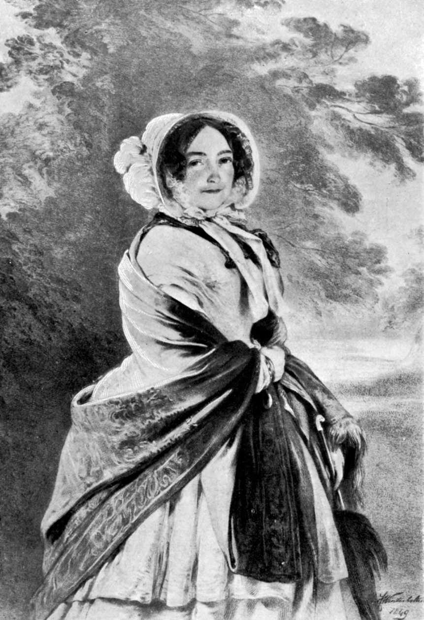 Queen Victoria's Mother by Franz Xaver Winterhalter