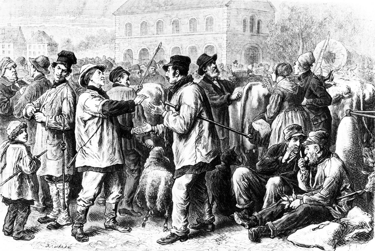 Jews of Sundgau, Late 19th Century by Frederic Theodore Lix