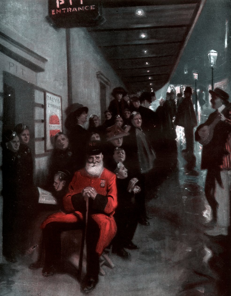The Queue, the Pensioner and the Dollar Princess, 1910