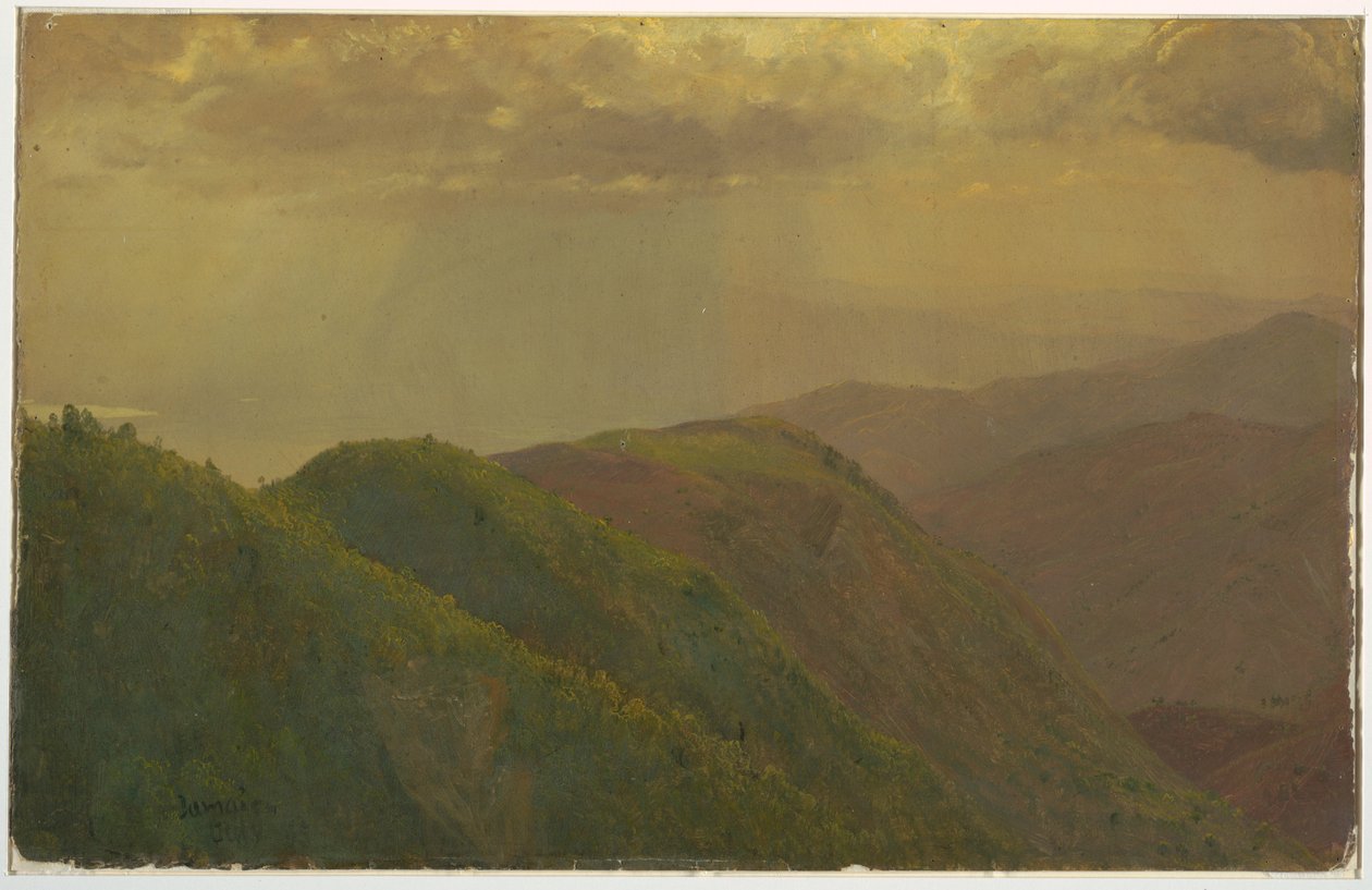 Landscape in Jamaica, West Indies by Frederic Edwin Church