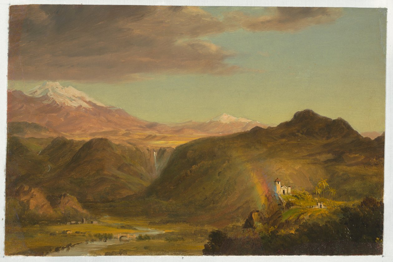 South American Landscape, 1854 by Frederic Edwin Church