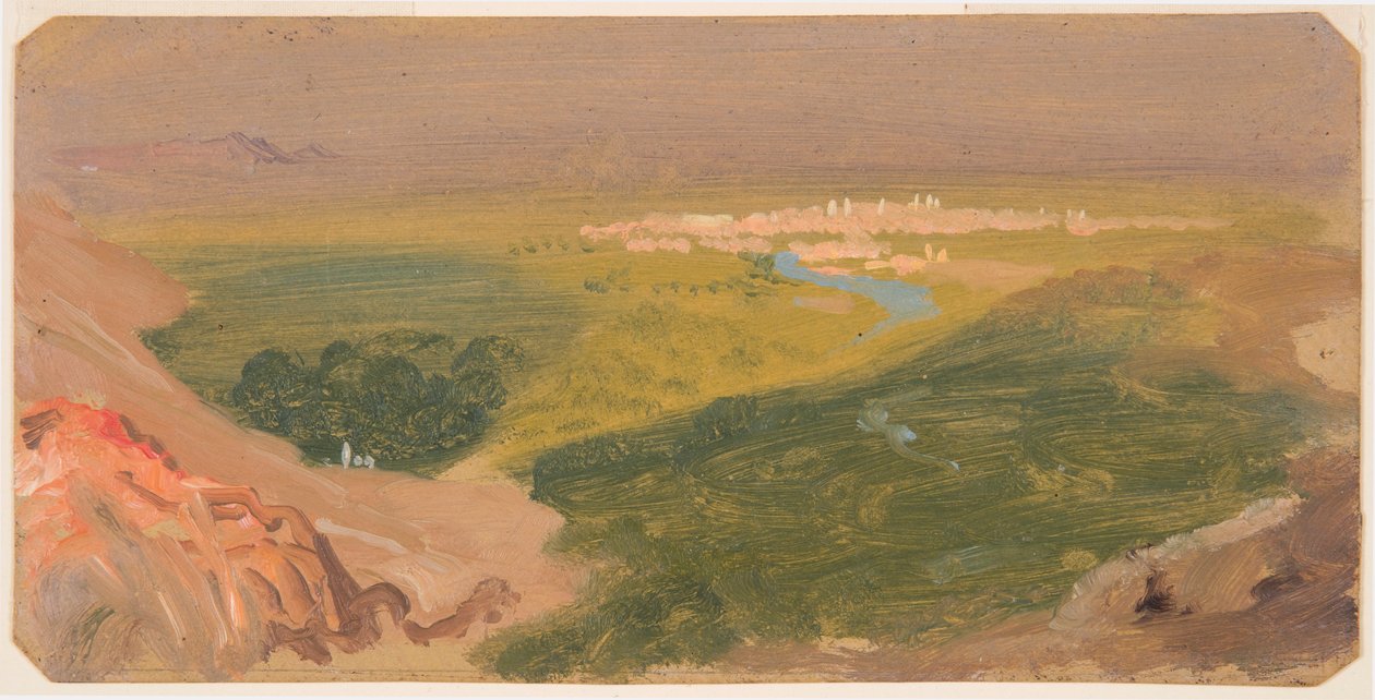 View Towards Damascus, Syria, April 24–May 16, 1868