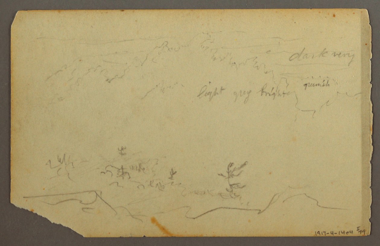 Wooded Landscape, 1844 by Frederic Edwin Church