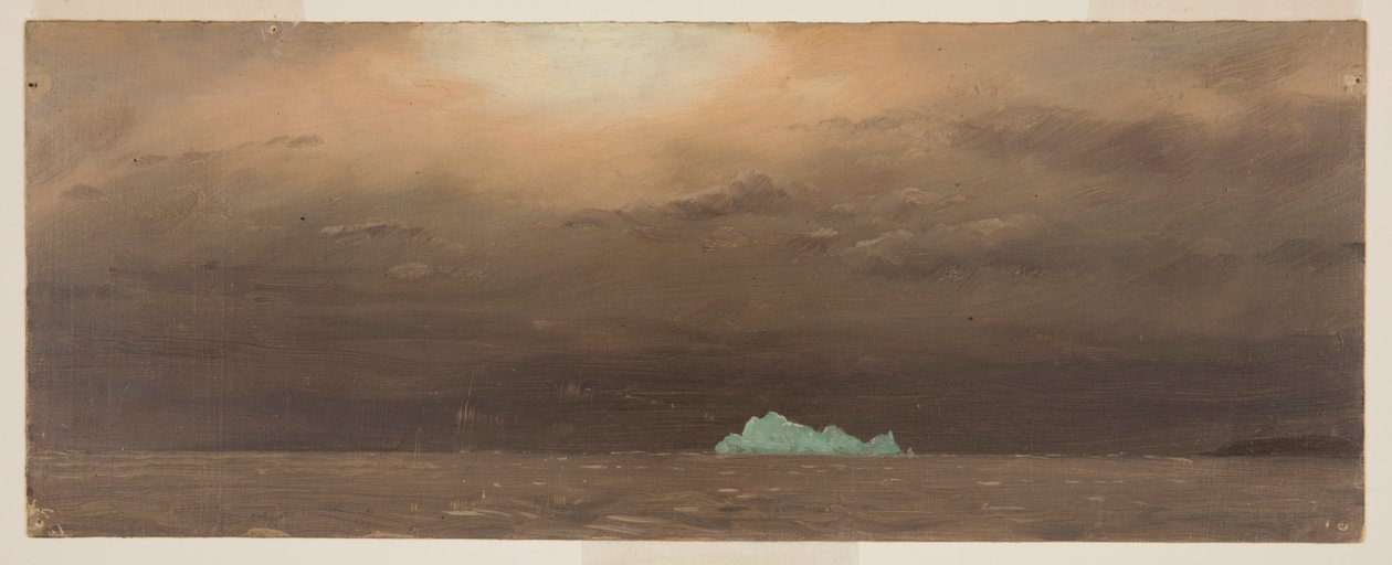 Iceberg, Battle Harbour, Labrador by Frederic Edwin Church