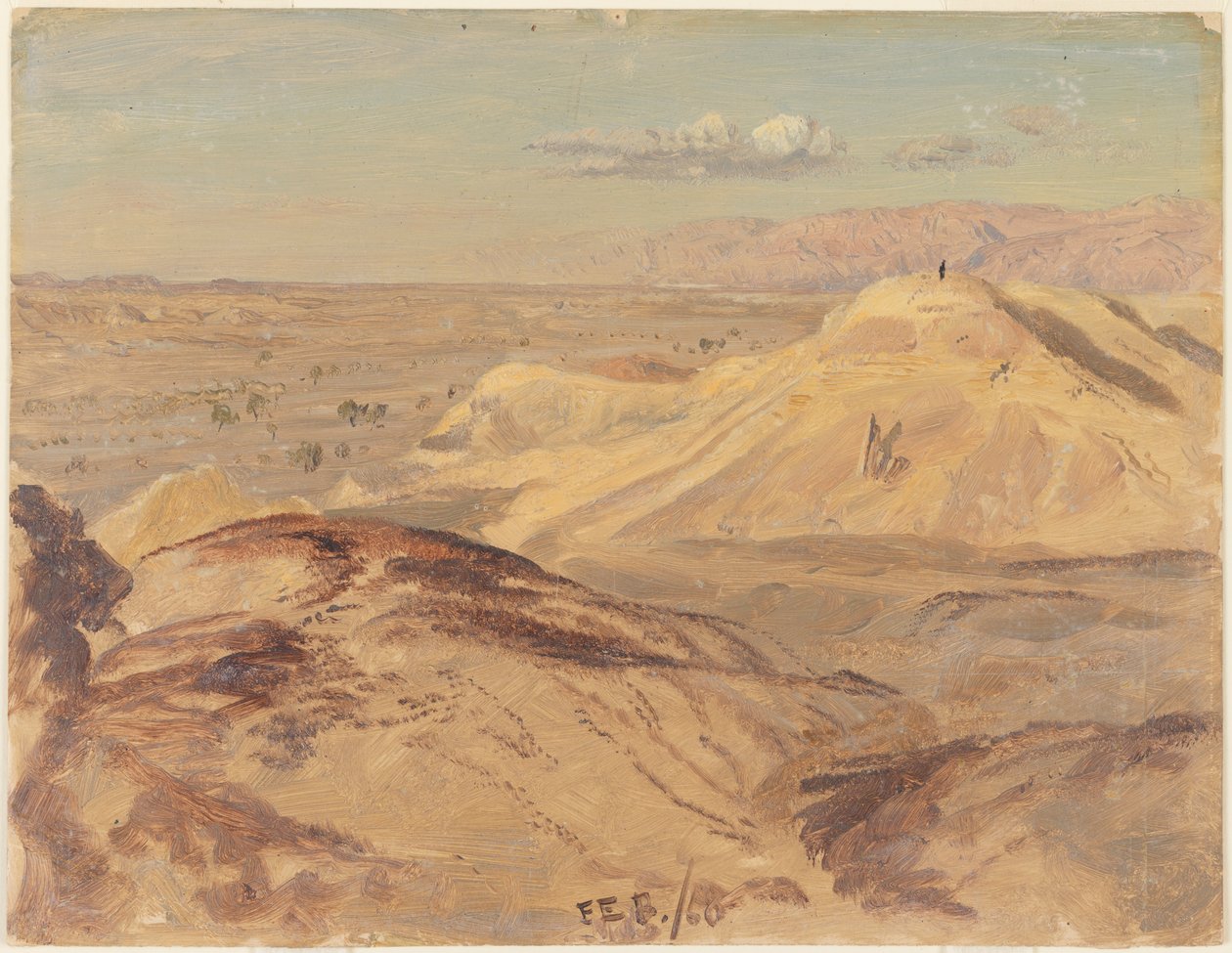 Landscape near Petra by Frederic Edwin Church