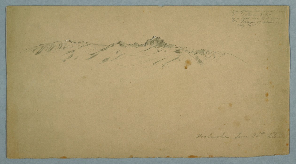 Mount Pichincha from Chillo, Ecuador