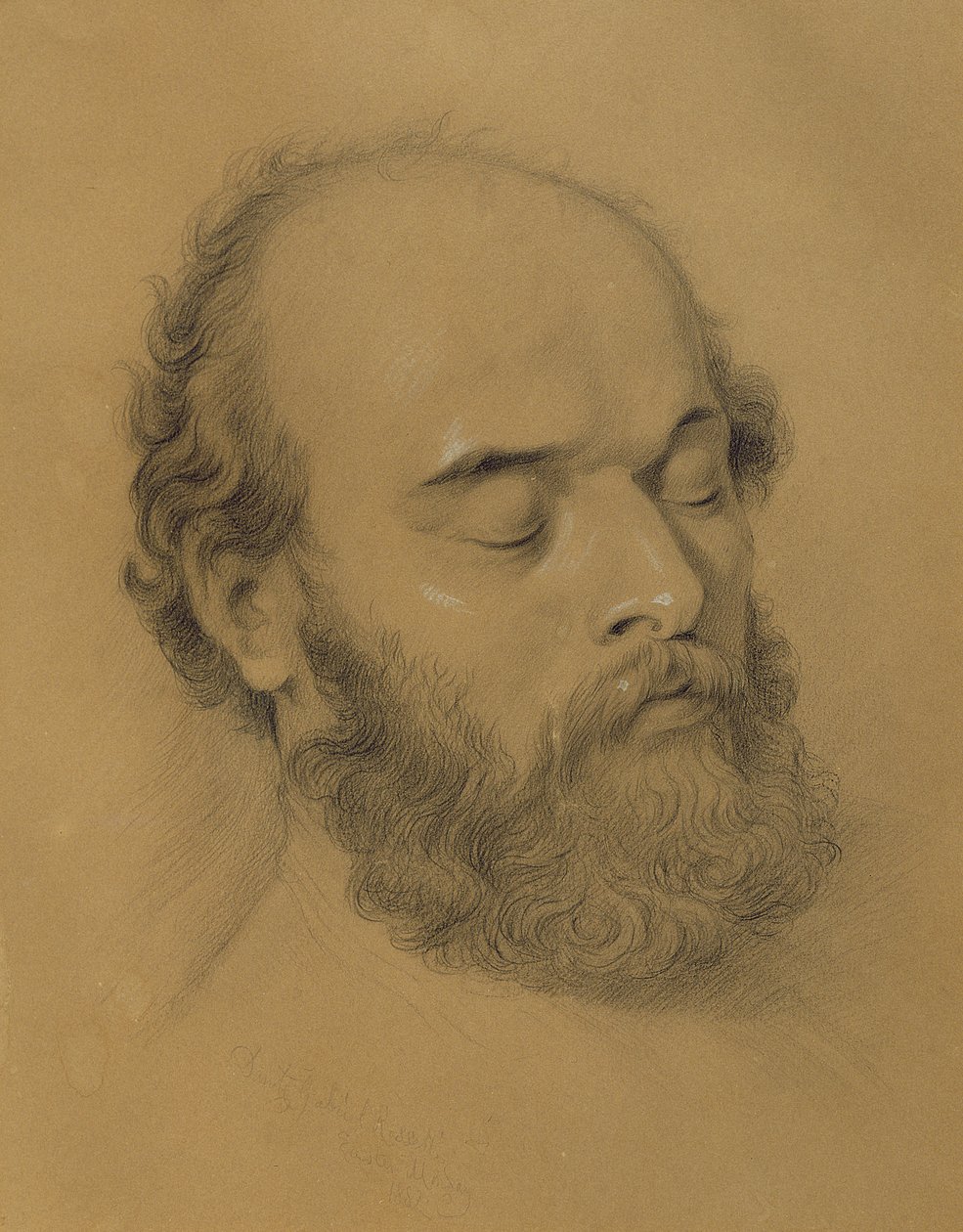 The Dead Rossetti by Frederic James Shields