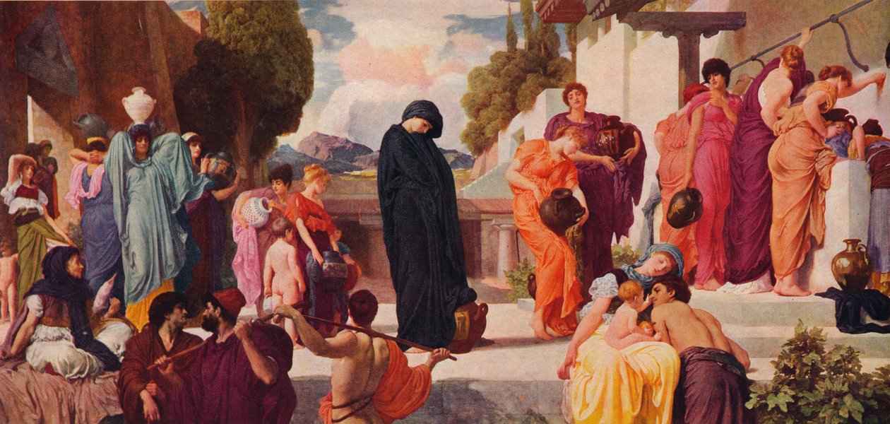 Captive Andromache by Frederic Leighton: Fine art print