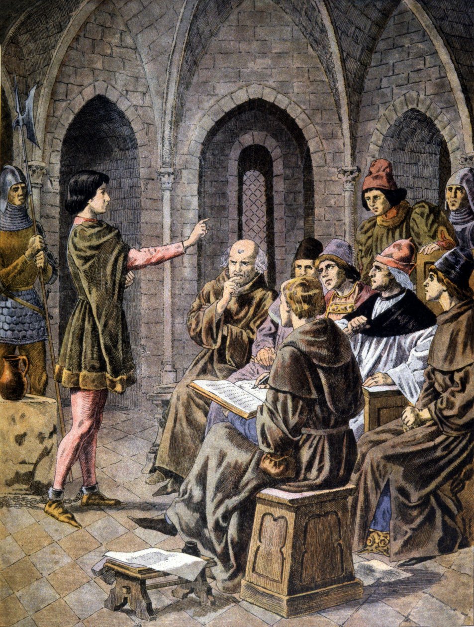 The trial of Joan of Arc by Frederic Theodore Lix