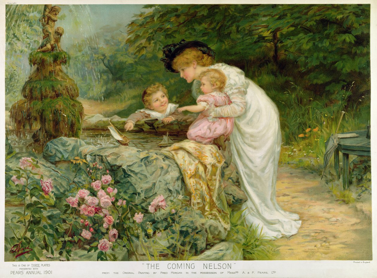 The Coming Nelson, from the Pears Annual by Frederick Morgan