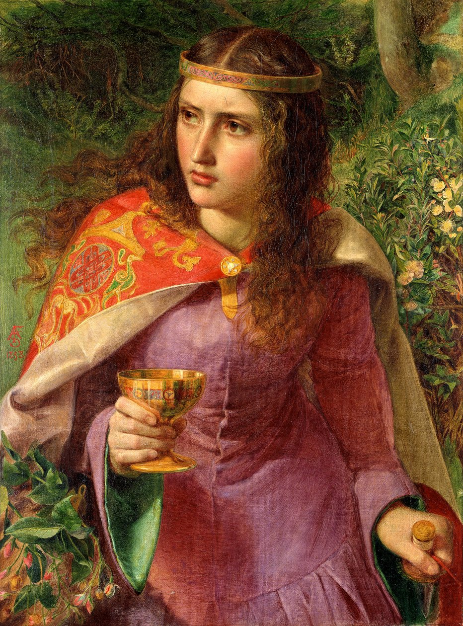Queen Eleanor by Frederick Augustus Sandys: Fine art print