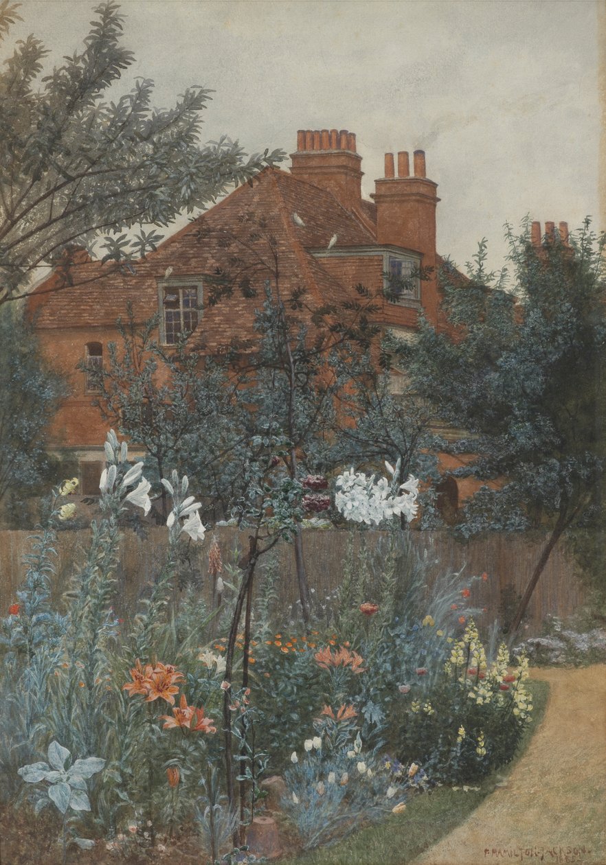 View of a garden in Bedford Park