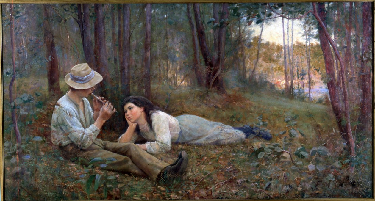 Bush Idyll by Frederick McCubbin: Buy fine art print