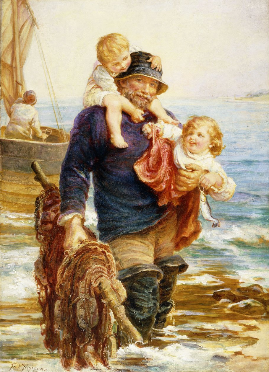 The Ferry by Frederick Morgan: Buy fine art print