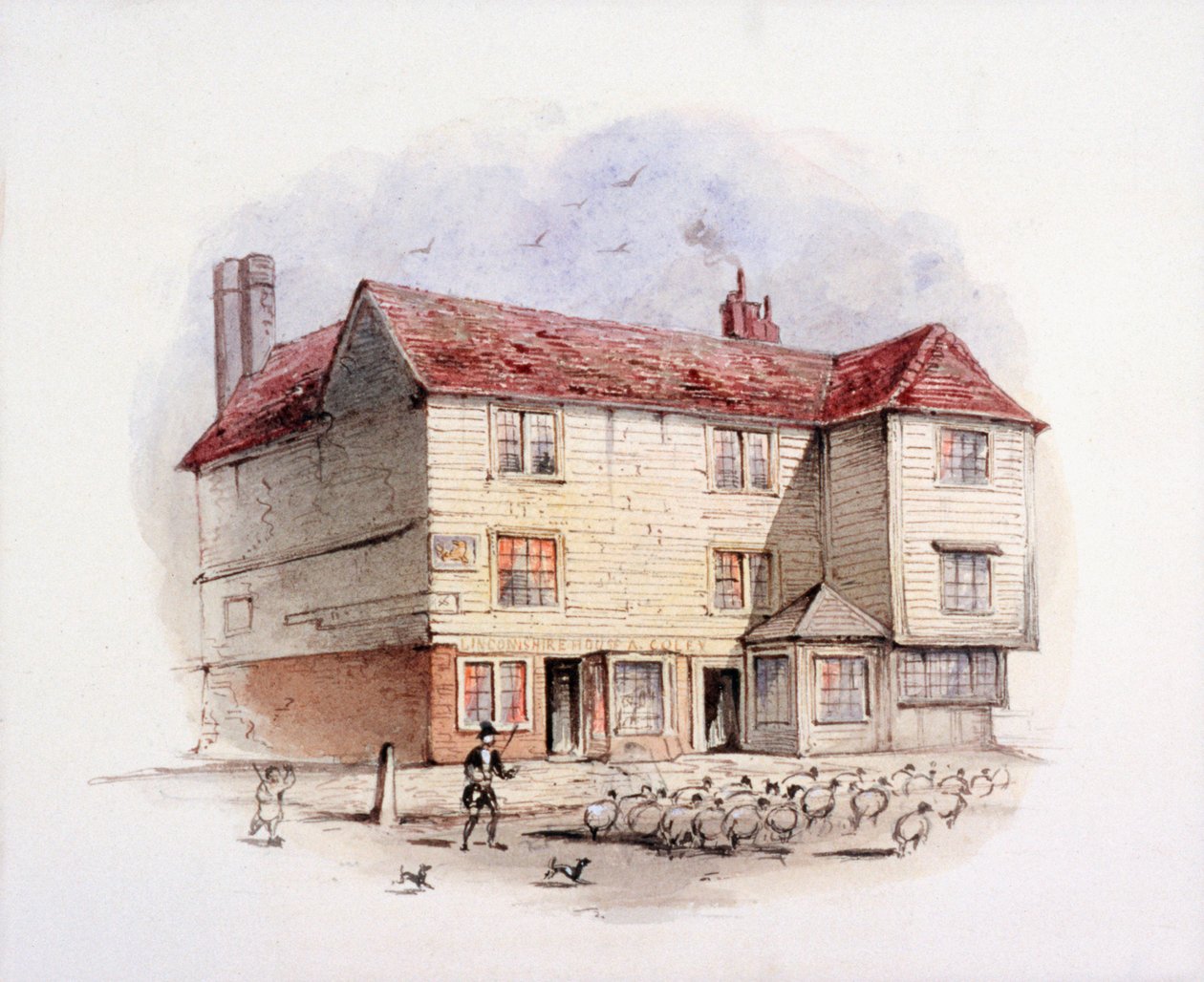 Islington Green, London by Frederick Napoleon Shepherd