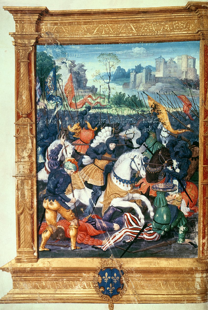 Francois I at the Battle of Marignano, 14th September 1515