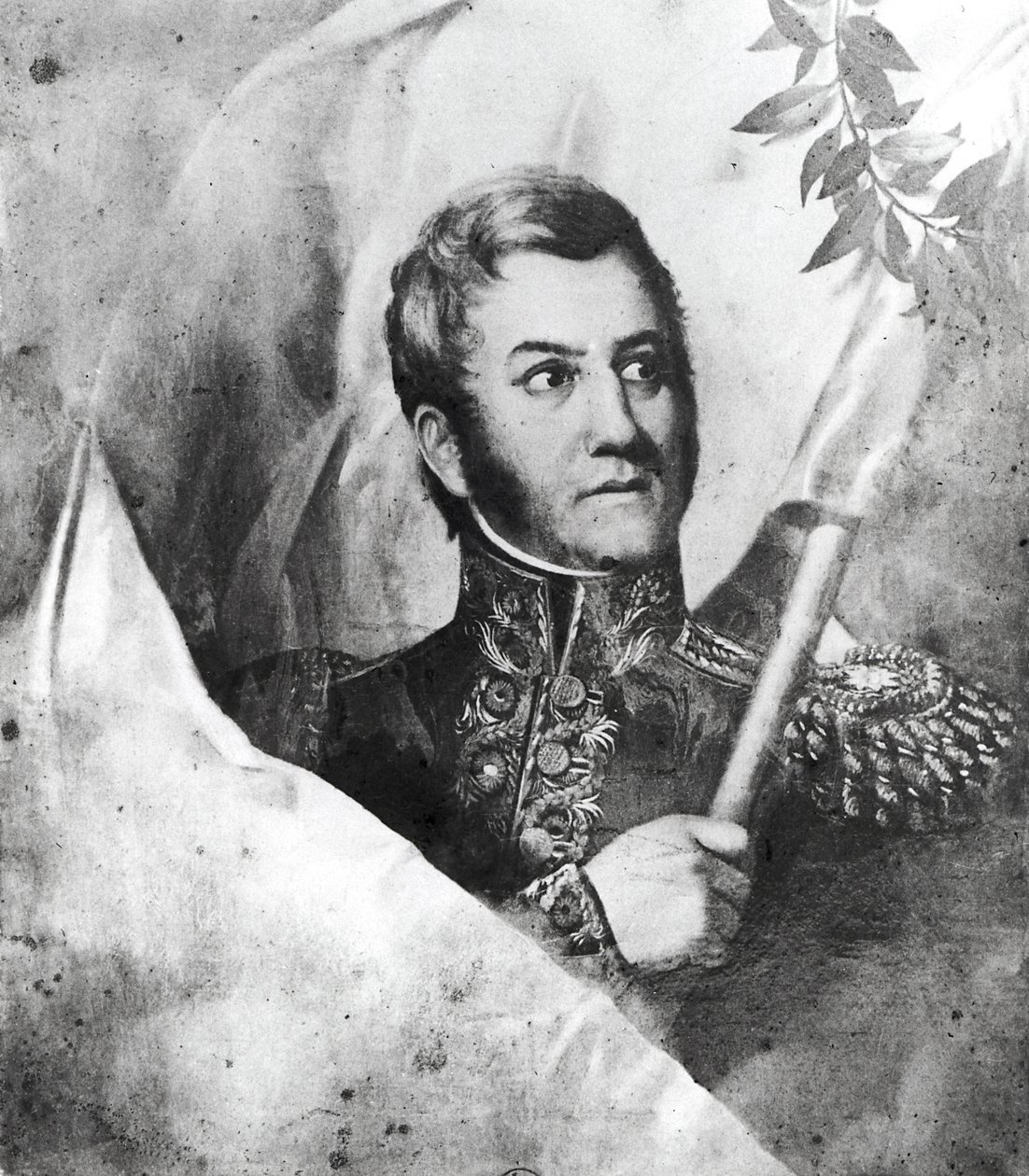 General Jose de San Martin by French School