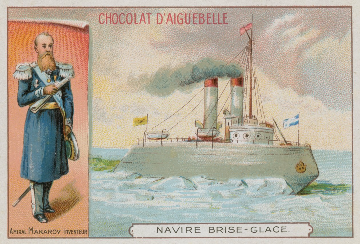 Admiral Stepan Makarov, Russian inventor of the icebreaker