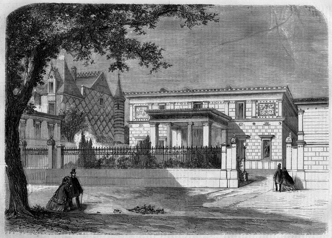 Ancient Architecture: View of the Facade of the Pompeian House of ...