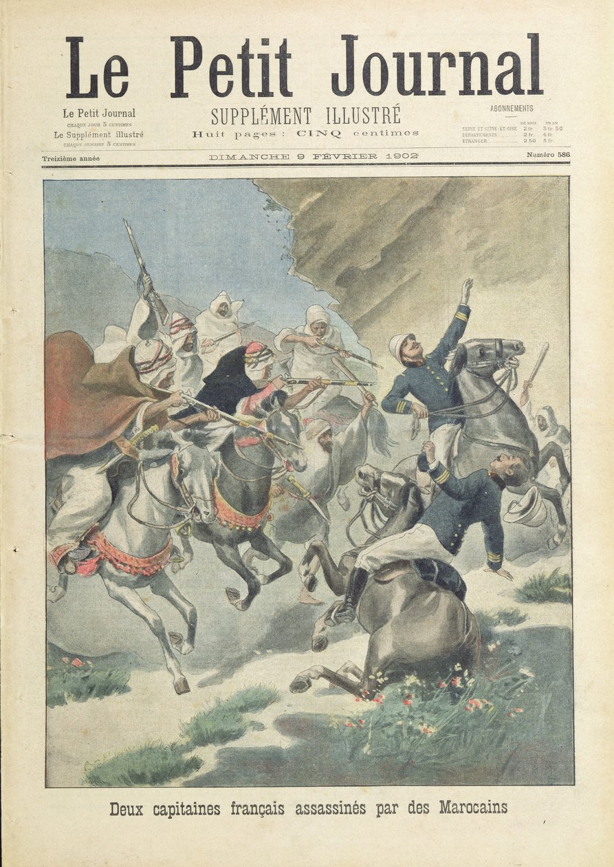 Assassination of Two French Captains from the Foreign Legion by ...