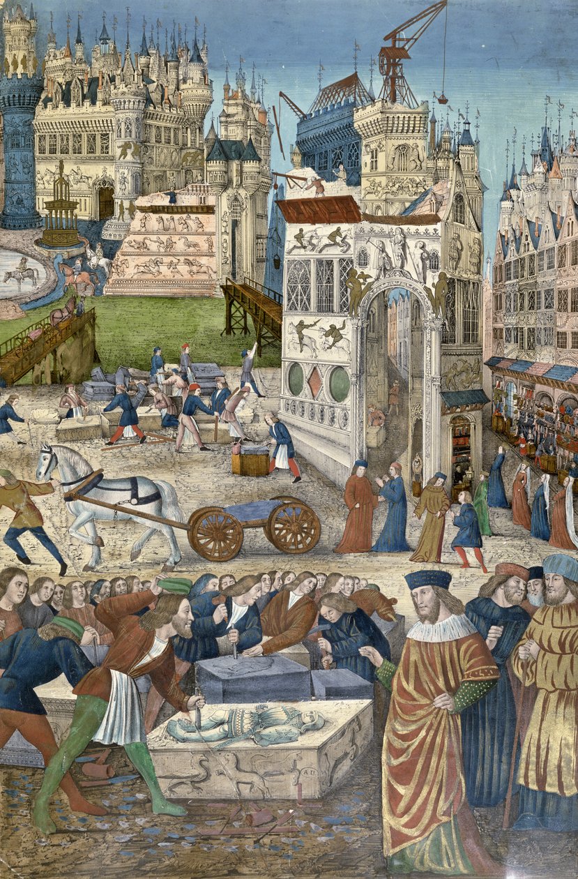 Construction of the Temple of Solomon at Jerusalem