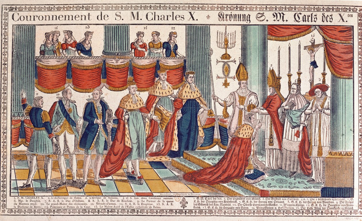 Coronation of Charles X at Reims, 29th May 1825
