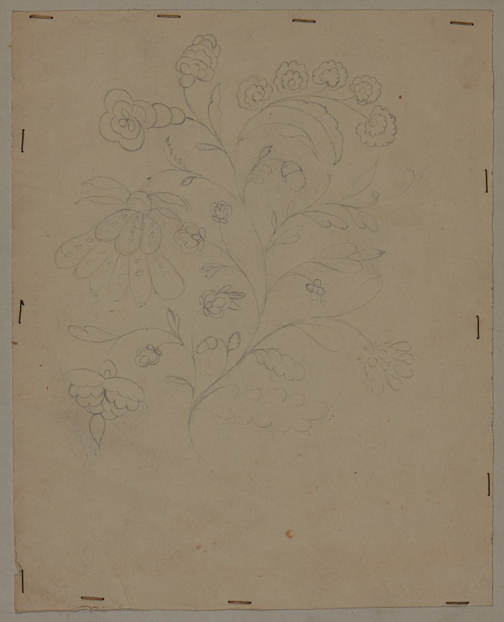 Design Drawing, late 18th century by French School