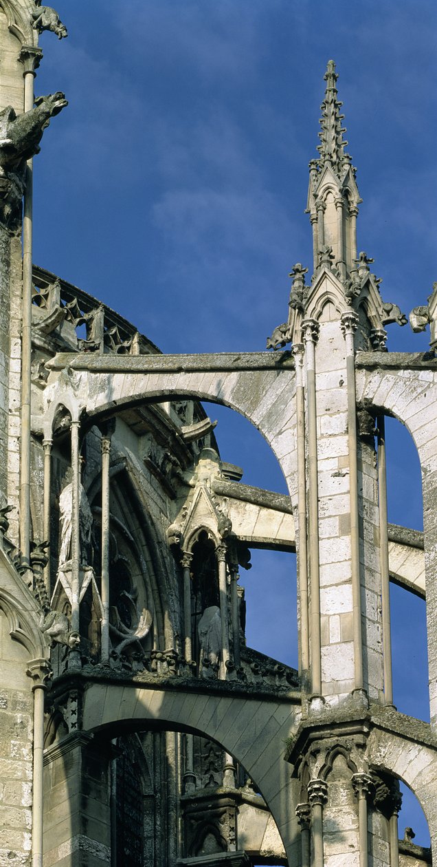 Gothic Architecture Flying Buttress Buttress Architecture Structure