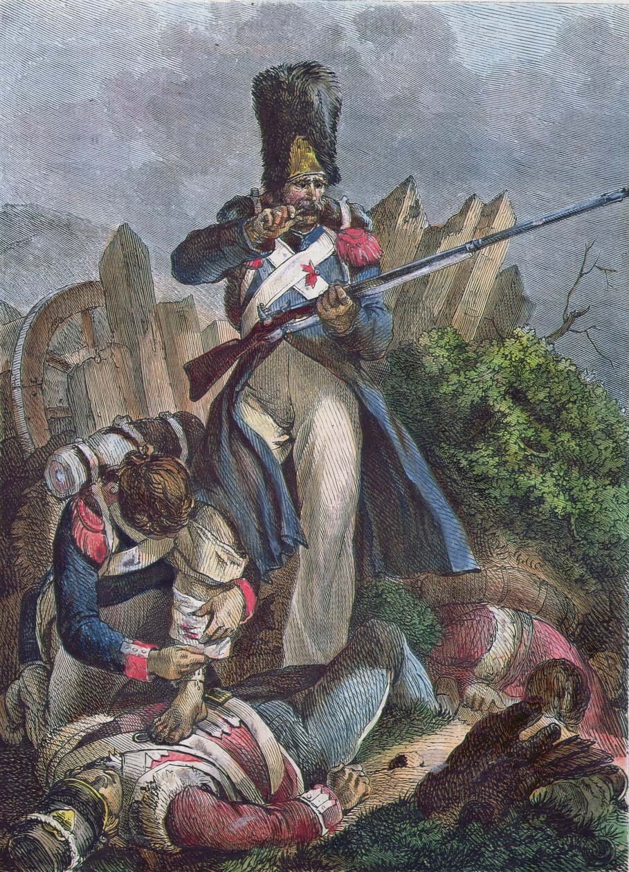 Grognards by French School: Highest-quality art reproduction