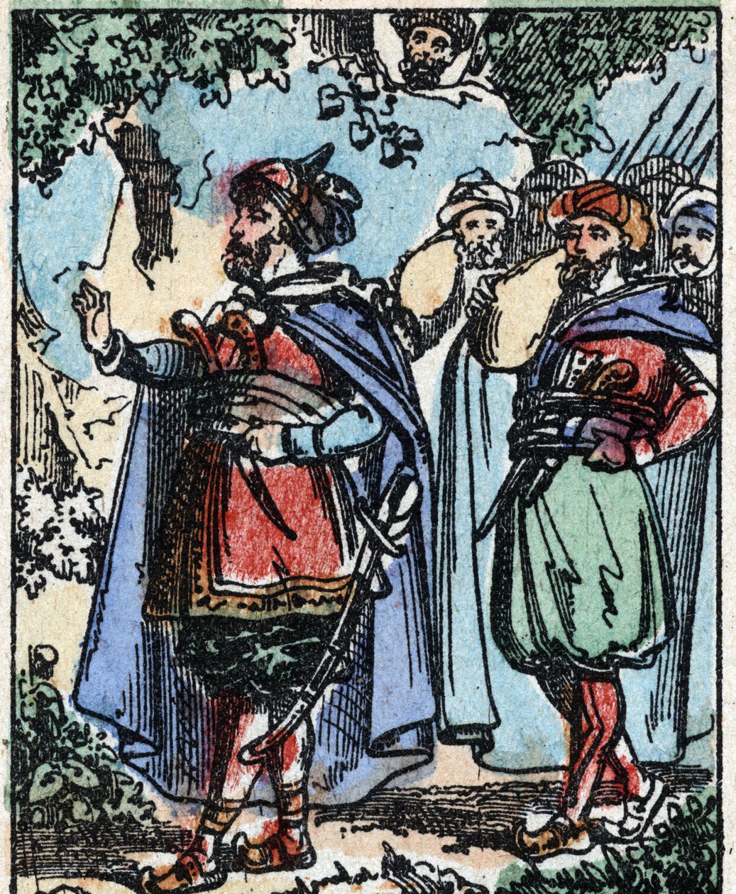 Illustration for the Tales of the Thousand and One Nights. Ali-Baba ...