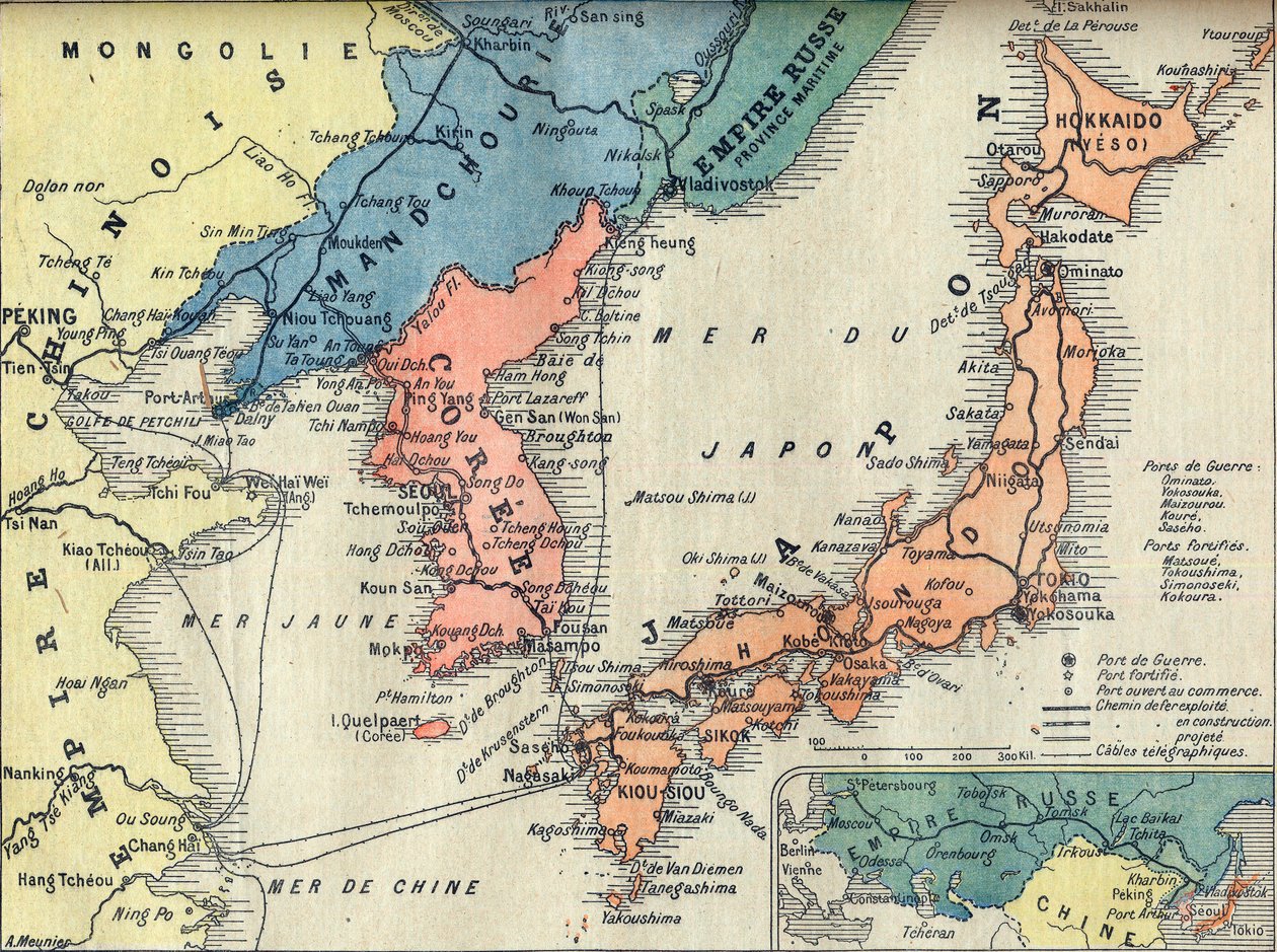 Russo Japanese War Battle Map