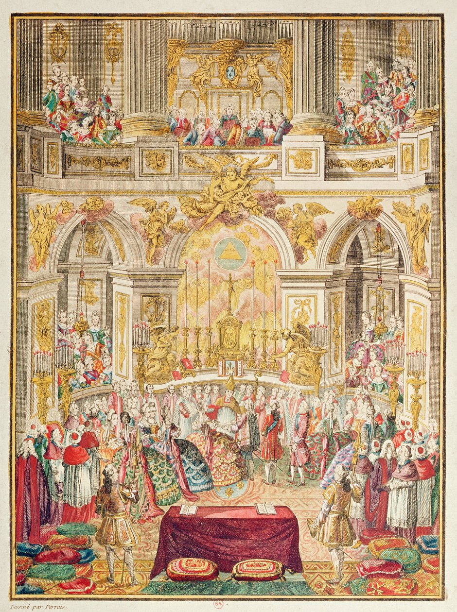 Marriage of the Dauphin of France (Future Louis XVI) with Archduchess Marie-Antoinette in the ...
