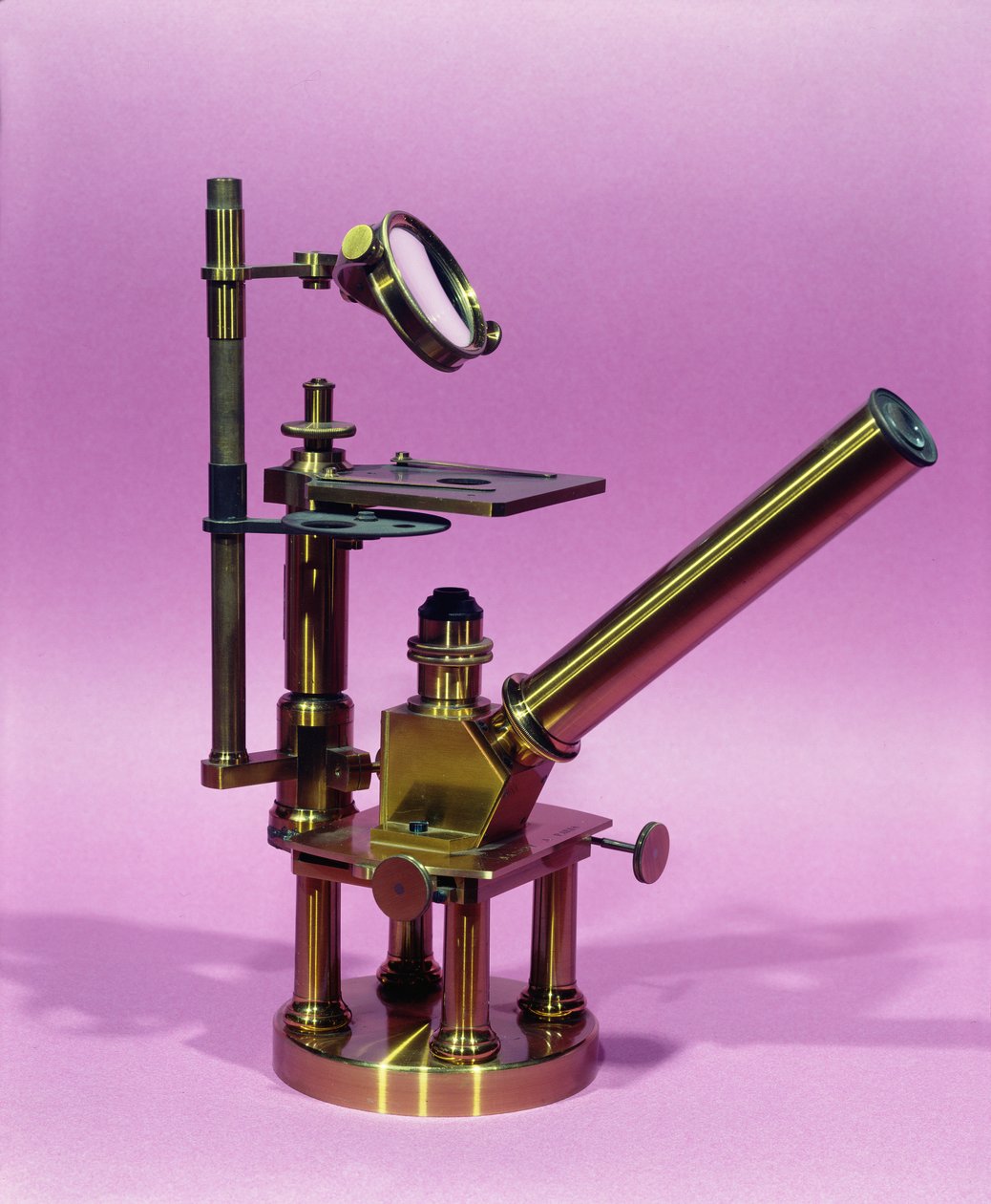 Microscope Belonging to Louis Pasteur by French School