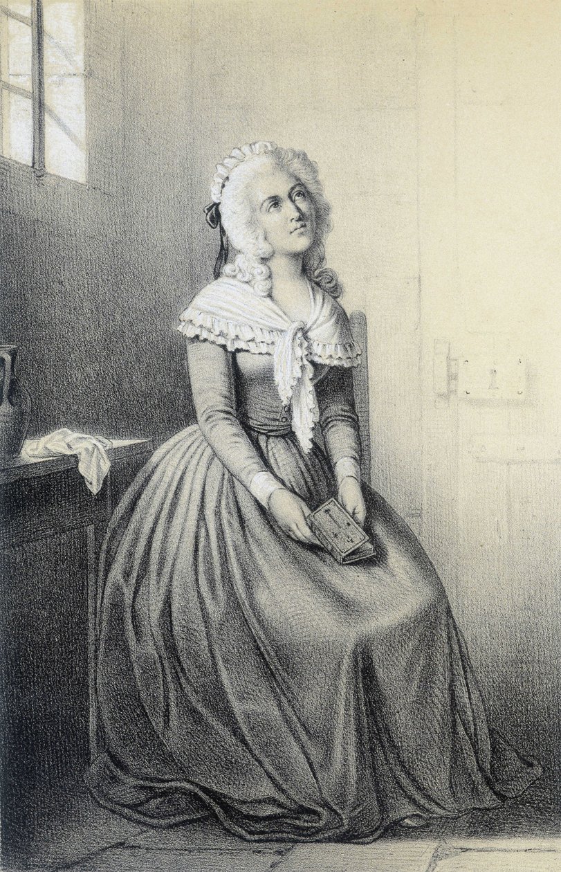 Mme Elisabeth in 'Galerie historique de la Revolution francaise' by ...