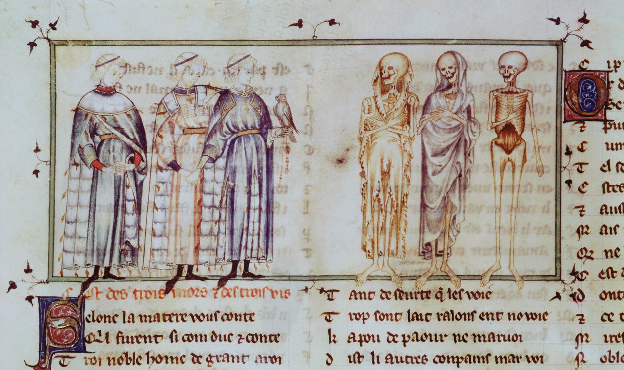 The Story of the Three Living Men and the Three Dead Men