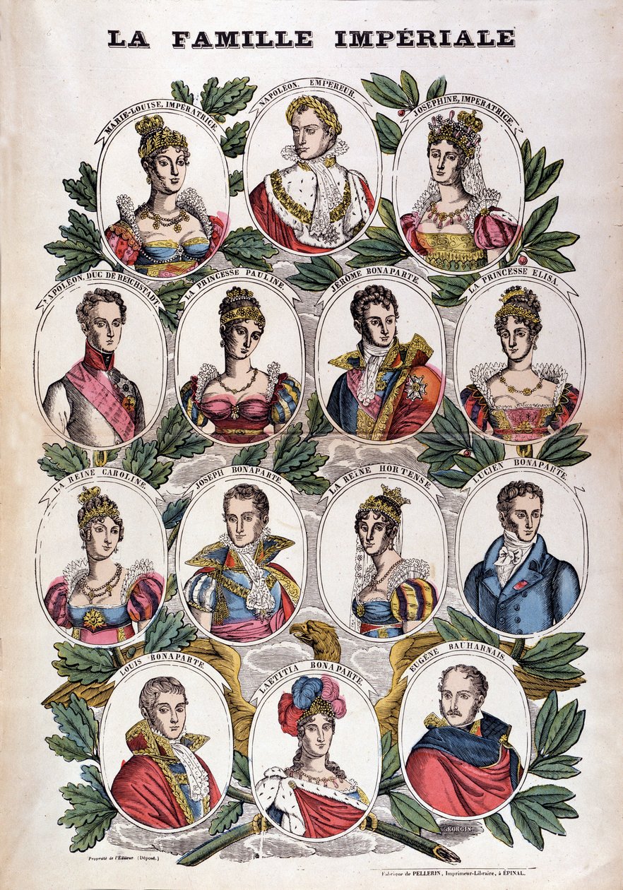 Napoleonic Emperors Family Tree