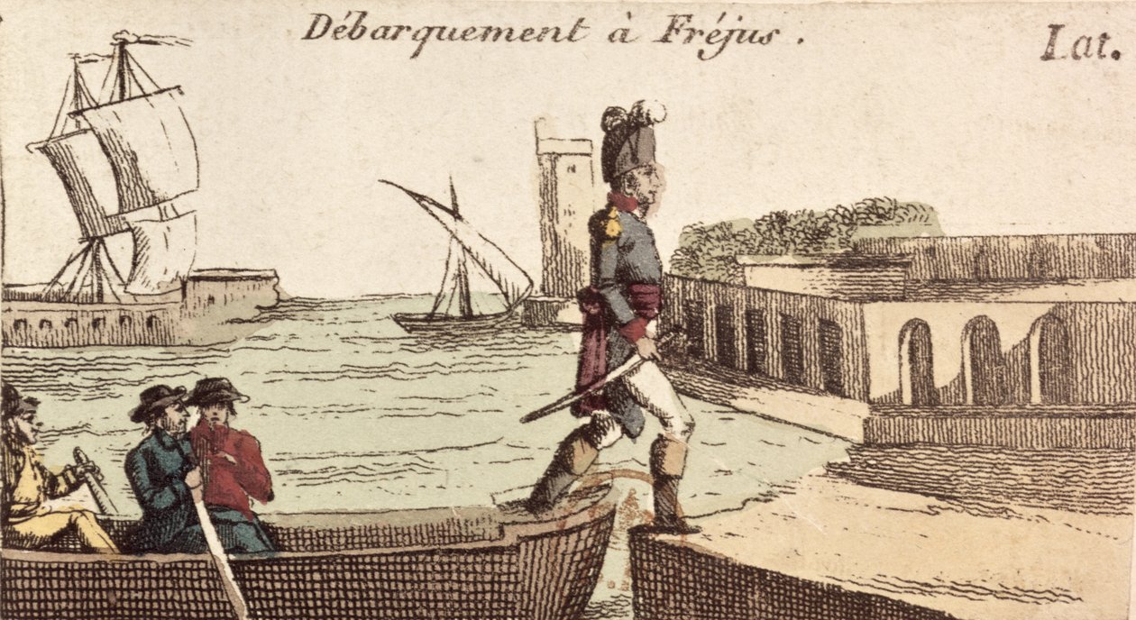 Napoleon's Arrival at Frejus on the return from the Egyptian campaign