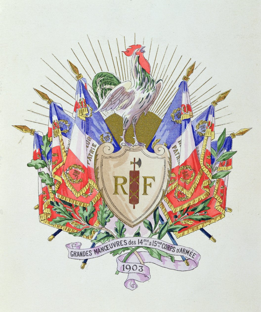 French National Emblem National Symbols Of The French Fifth Republic