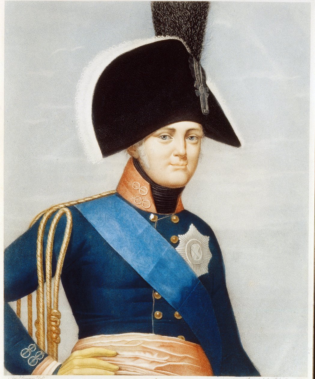 Portrait of the Emperor Alexander I by French School