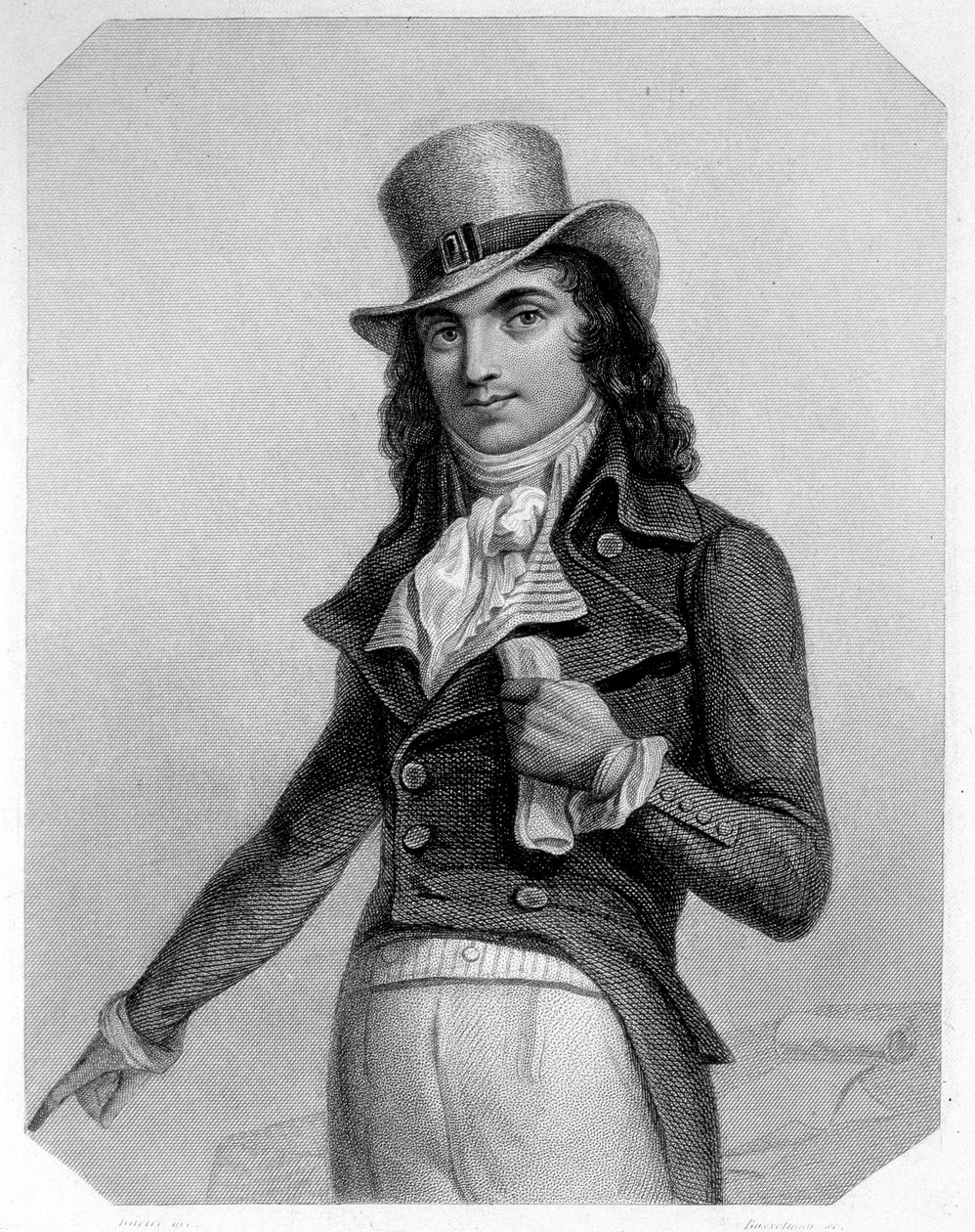 Portrait of Charles Jean Marie Barbaroux (1767-1794), French Politician ...