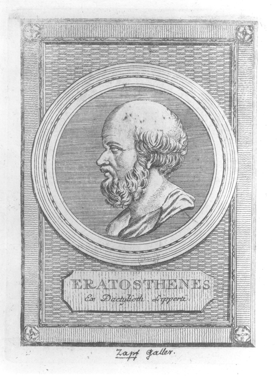 Portrait of Eratosthenes by French School: Fine art print