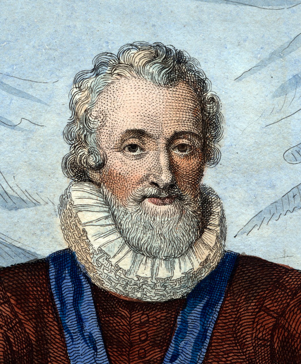 Portrait of Henry IV, King of France by French School