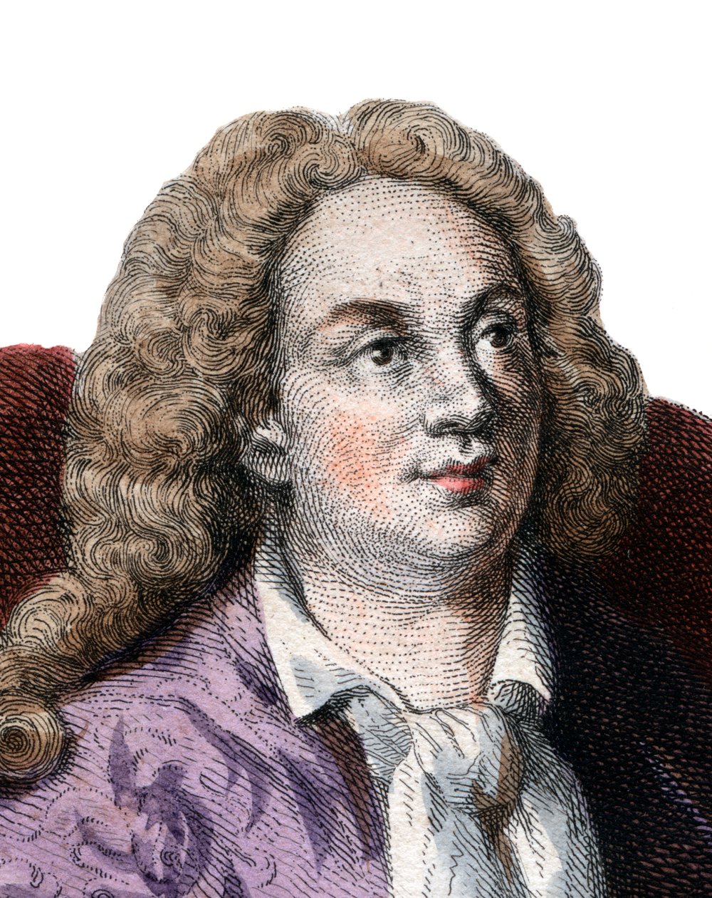 Portrait of Jean Baptiste Rousseau, French poet