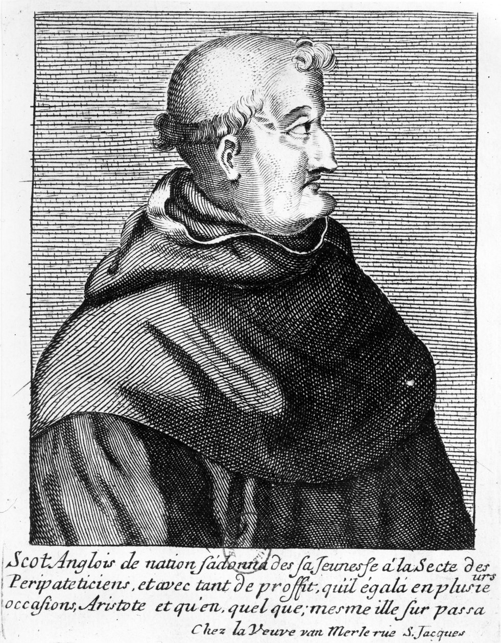 Portrait of John Duns Scotus by French School