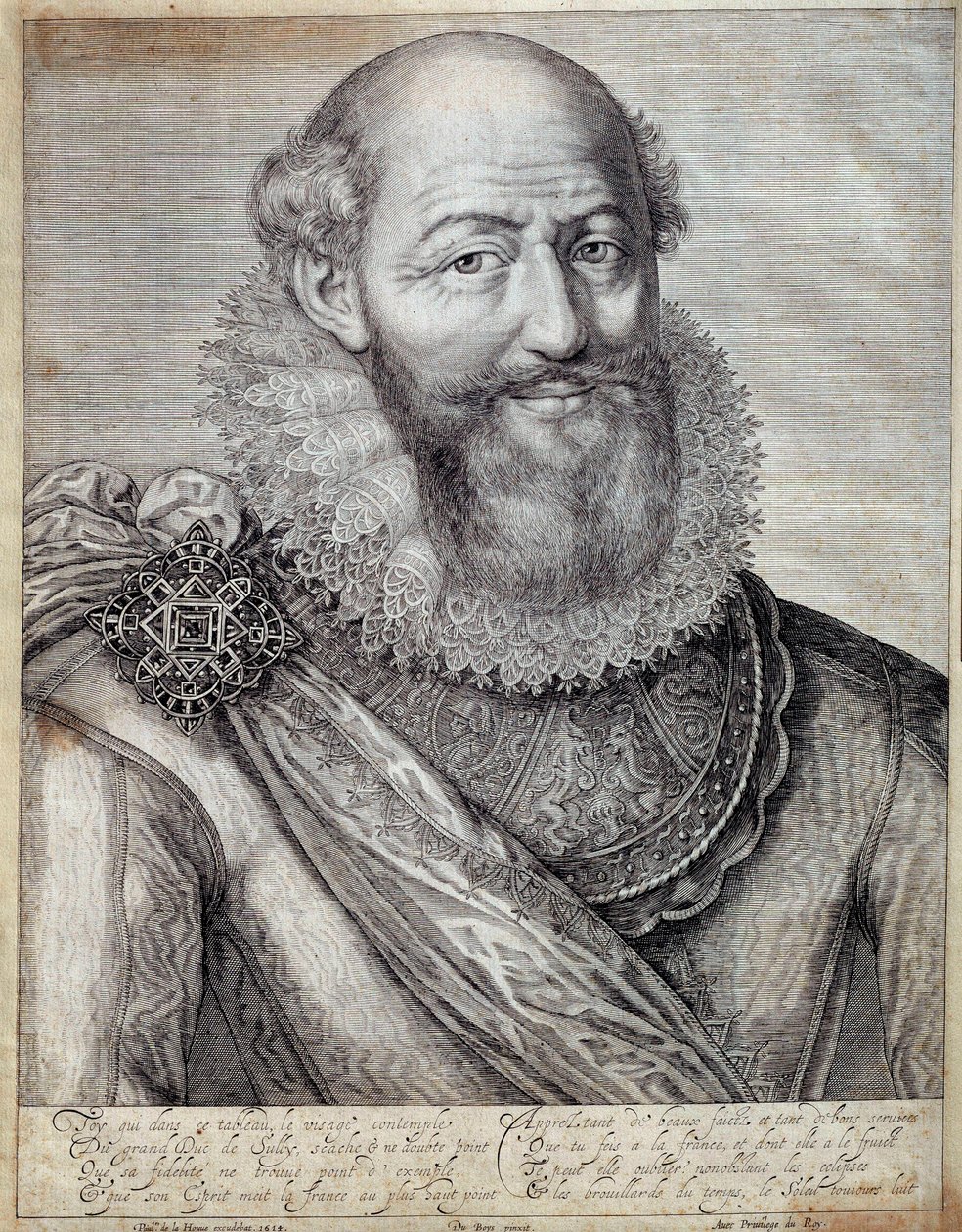 Portrait of Maximilian of Bethune, Duke of Sully (1560-1641)
