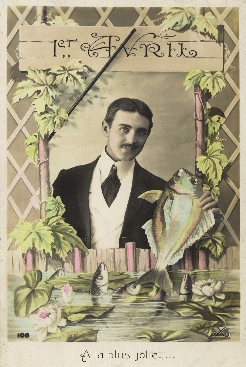 Early 1900s French Postcard