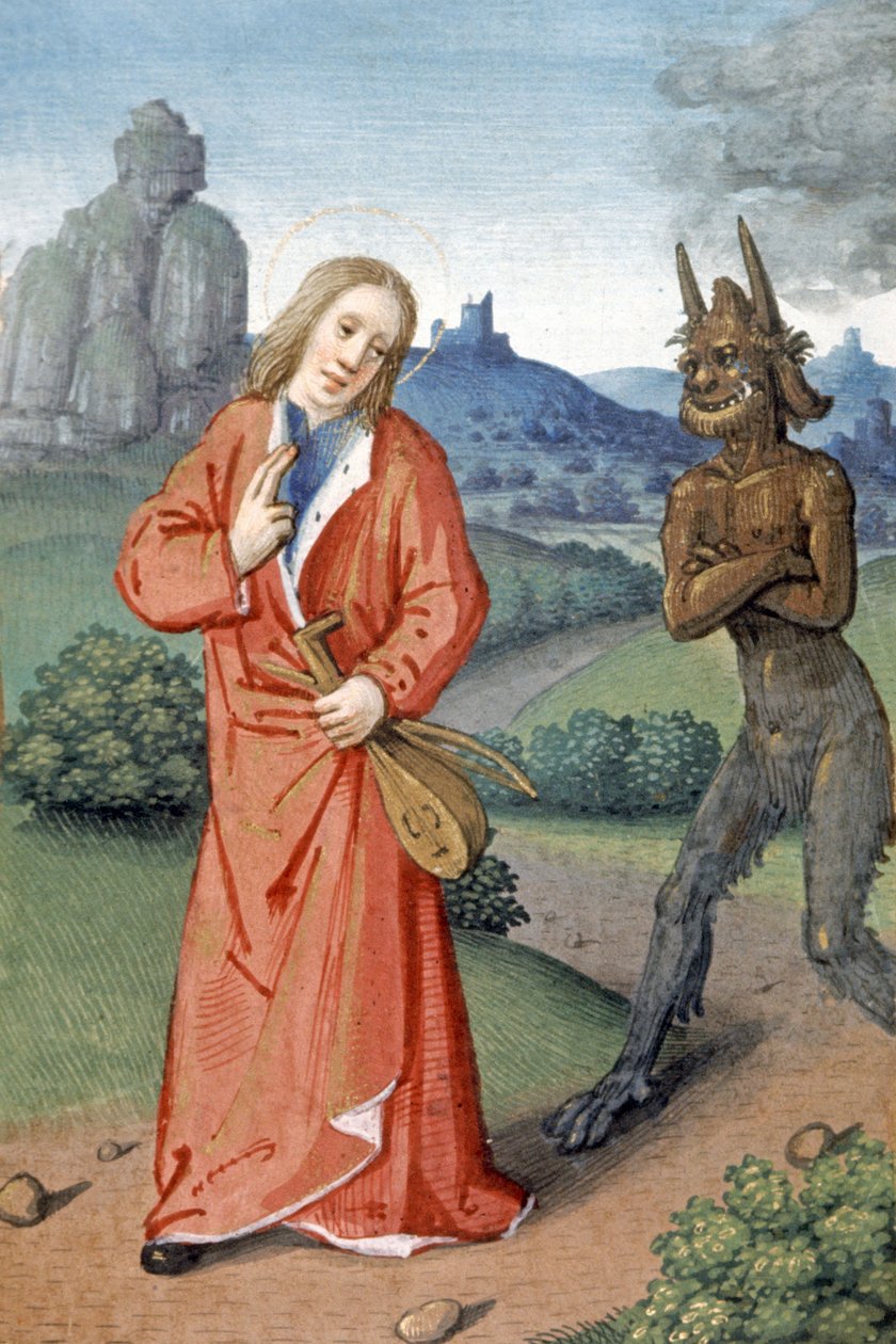 Scene of temptation by French School: Buy fine art print